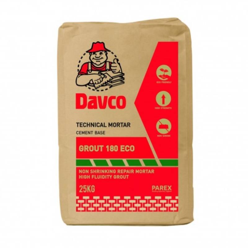 Davco Grout 180 Eco (25kg)